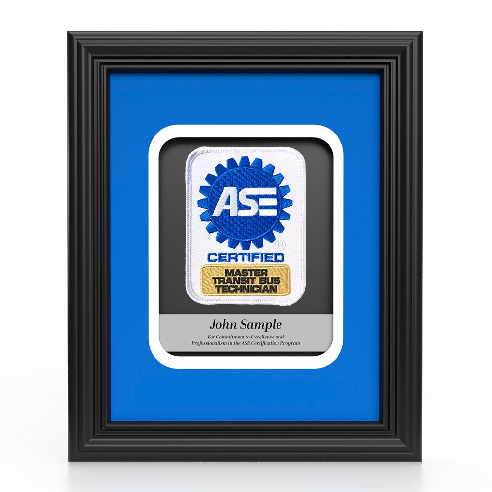 Insignia Recognition Plaque - Master Transit Bus Technician primary image