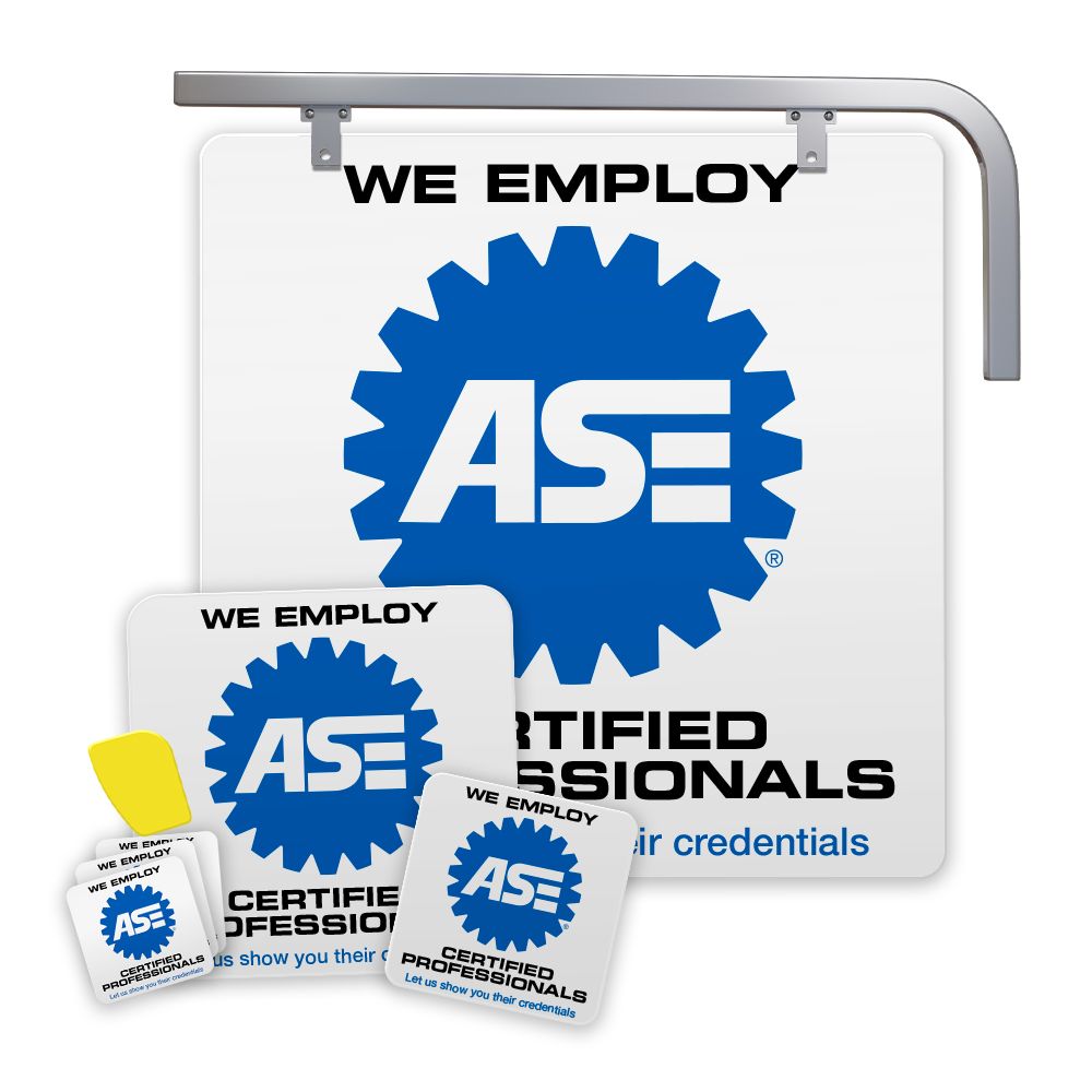 ASE Hanger Sign - Double Faced primary image