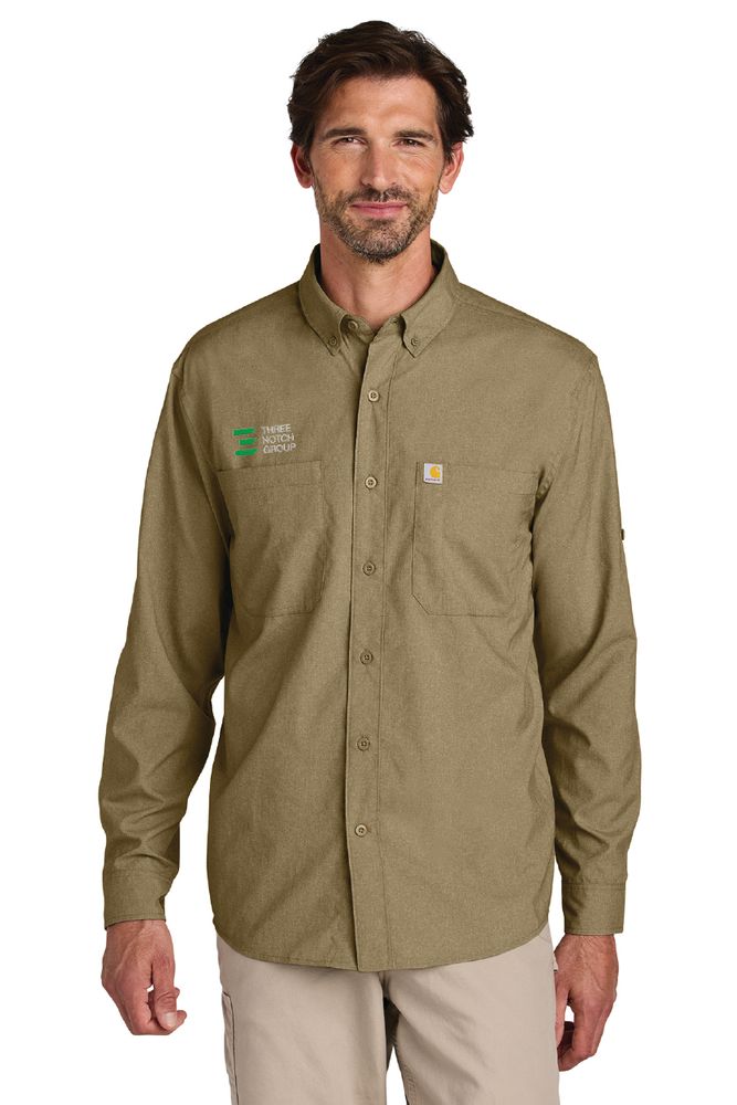 Three Notch Group Men's Carhartt Force Sun Defender L/S image thumbnail