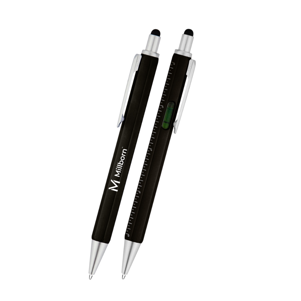 4 in 1 Carpenter Stylus Pen (Pack of 5) - Millborn primary image