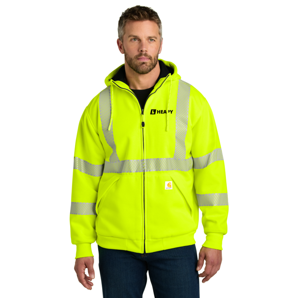 Carhartt ANSI 107 Class 3 Lined Full-Zip Sweatshirt primary image