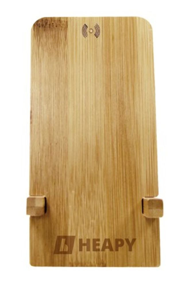 Bamboo Wireless Charger Phone Stand primary image