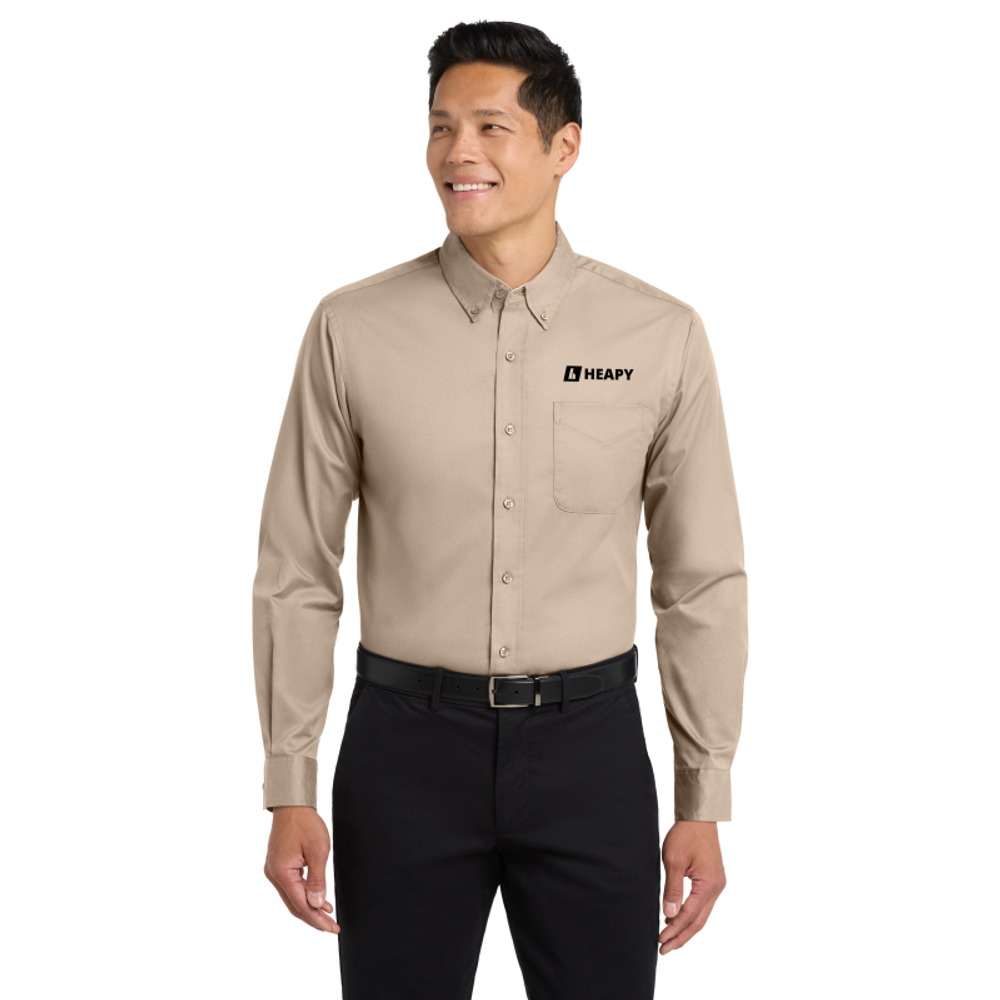 Men's Long Sleeve Tall Button Down primary image
