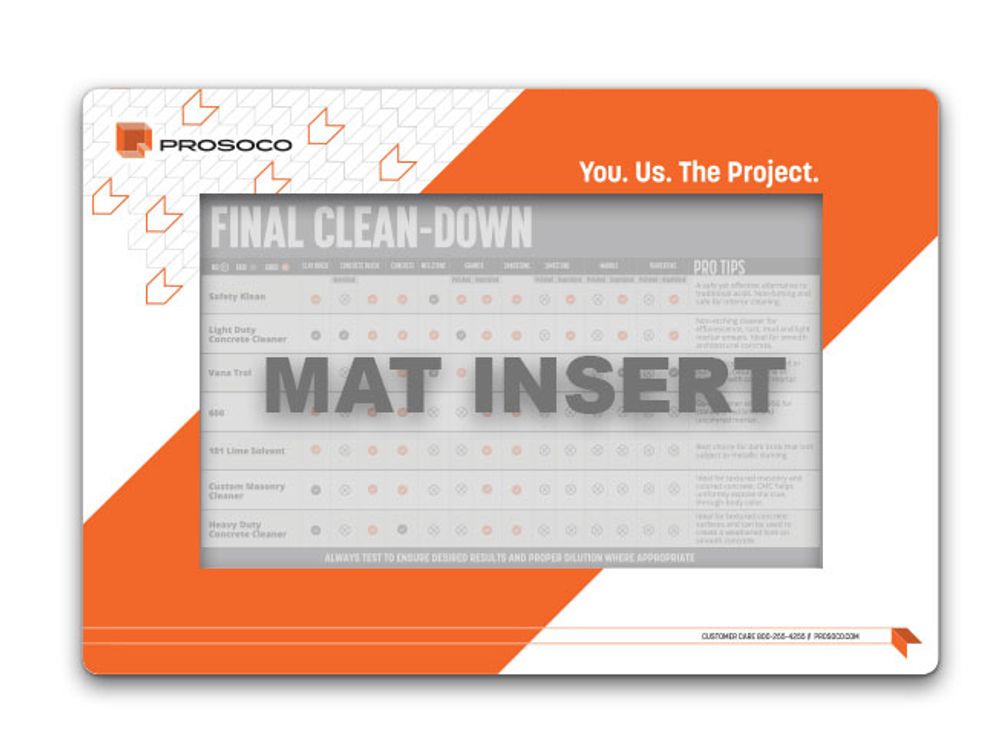 Prosoco Flex Heavy Duty Window Counter Mat primary image