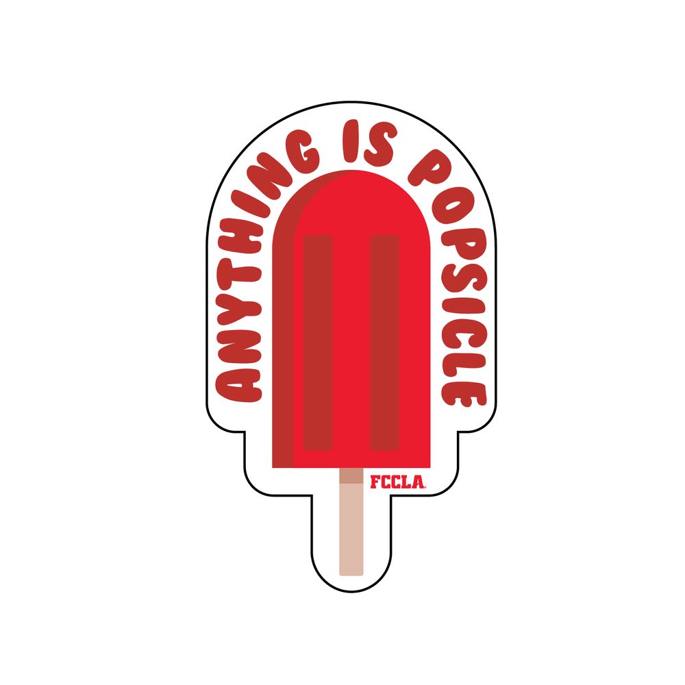 Anything is Popsicle Decal | FCCLA