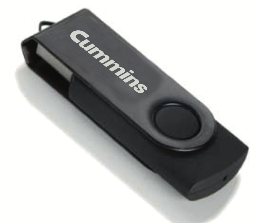 2GB Folding USB Flash Drive | Cummins Canada
