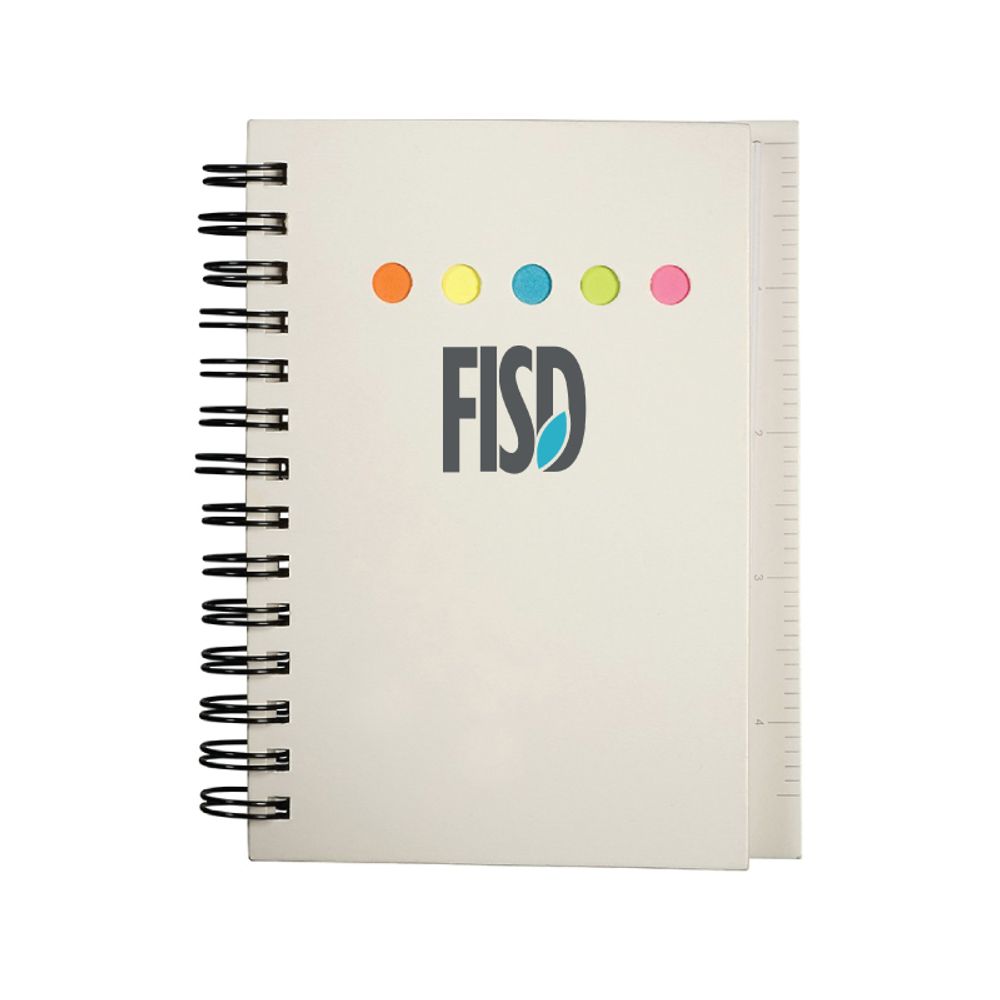 FISD Eco Mini-Sticky Book with Ruler | FLIK