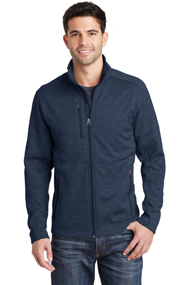 Port Authority Digi Stripe Fleece Jacket image thumbnail