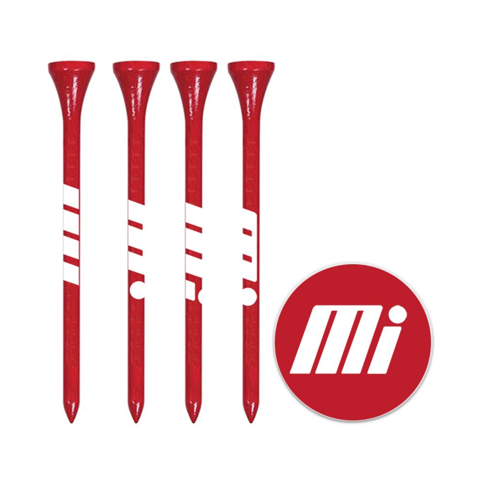 Red Tee and Ball Marker Kit | Motion Company Store