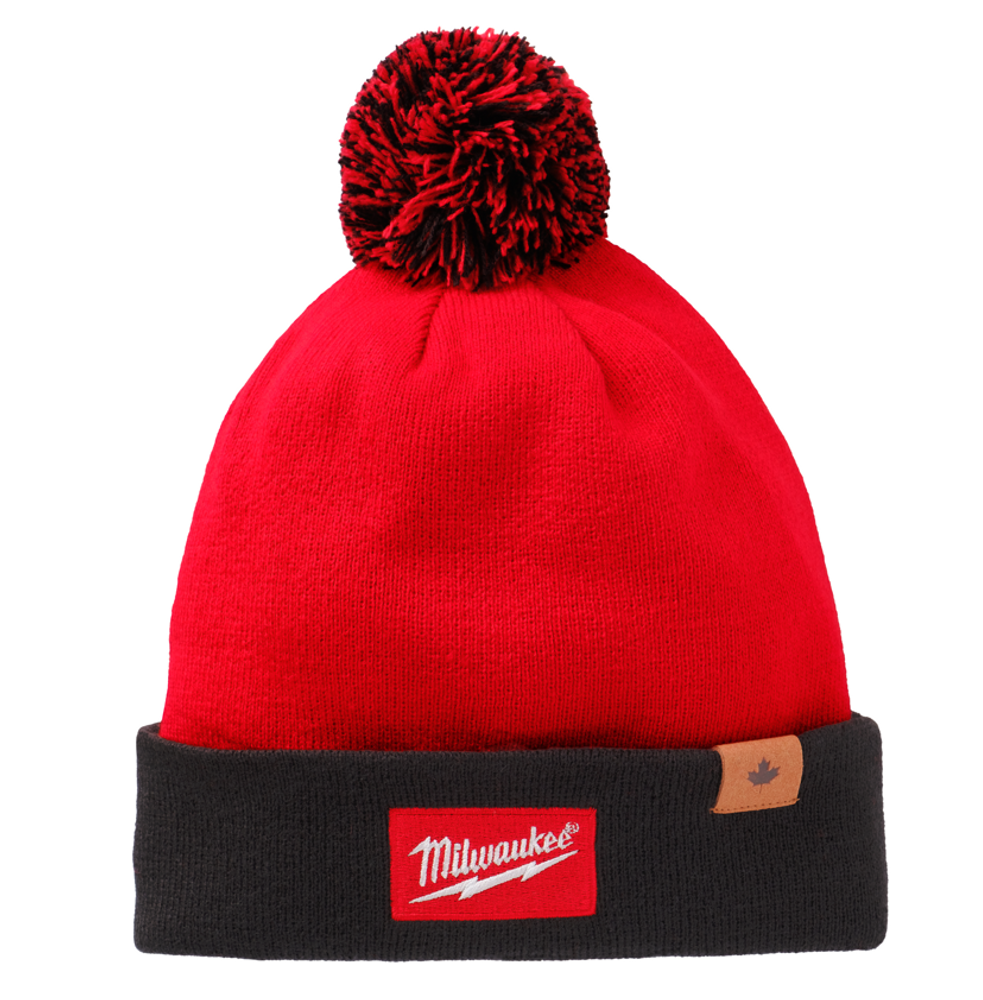 Winter Toque with Leather Patch primary image