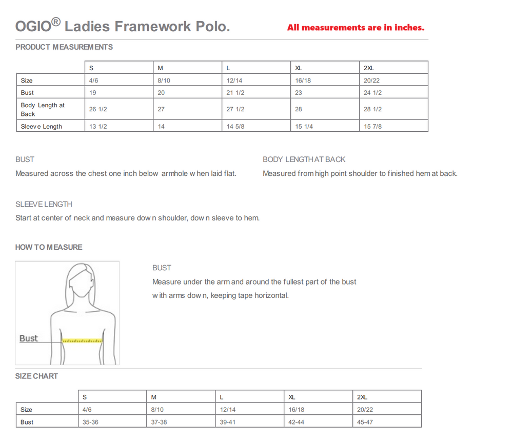 Women's OGIO Framework Polo - ABC Fitness image thumbnail