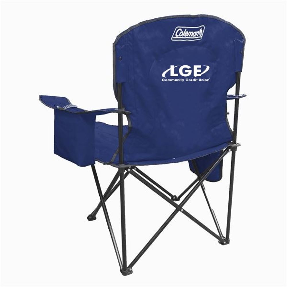 Coleman® Cushioned Cooler Quad Chair | LGE Community Credit Union Store