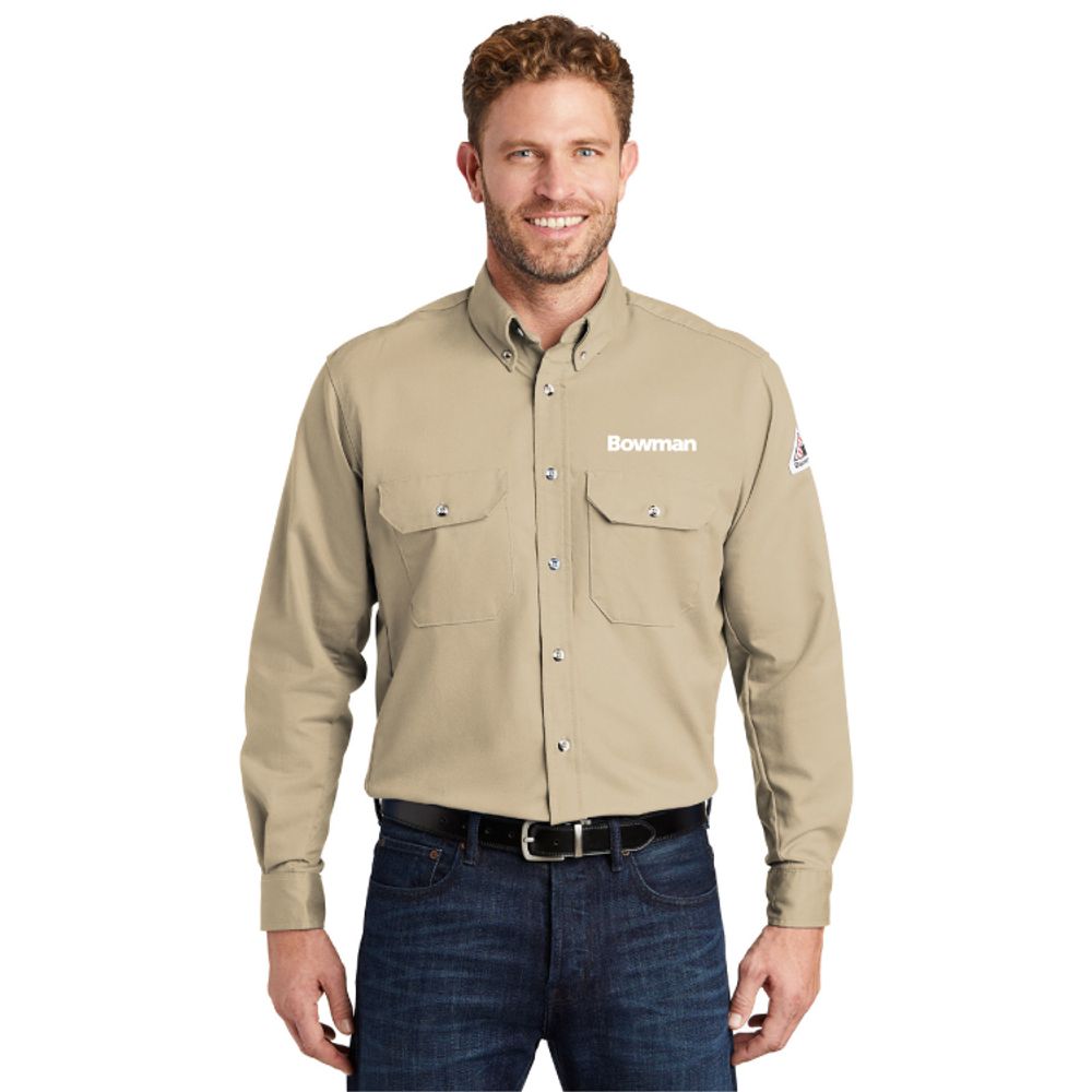Bulwark EXCEL Flame Resistant ComforTouch Dress Uniform Shirt primary image