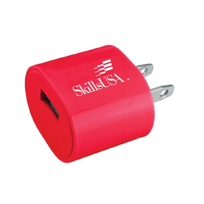 Oval USB to AC Wall Adapter | SkillsUSA Store