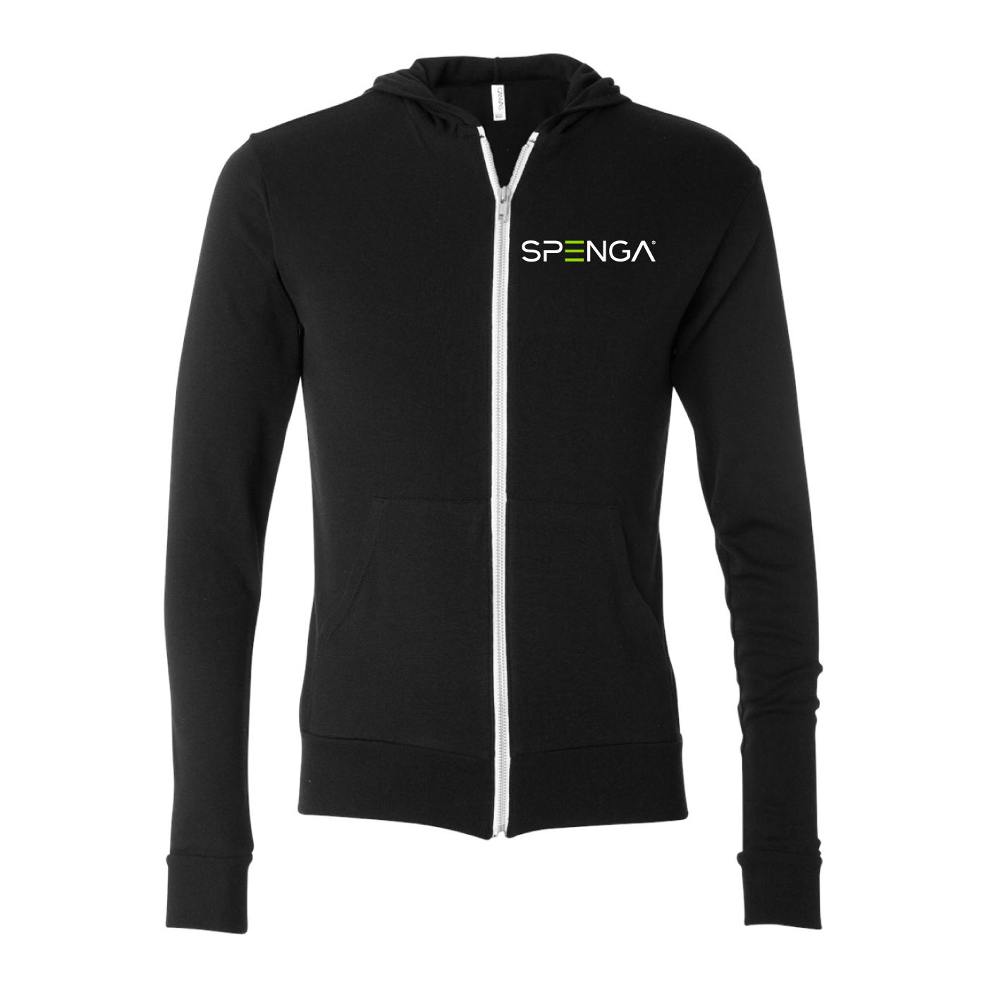 Spenga Logo Full Zip Hoodie-Unisex | Spenga